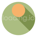 Flat Ball - Build GIF, SVG, APNG, CSS and Lottie Ajax Preloaders with Loading.io